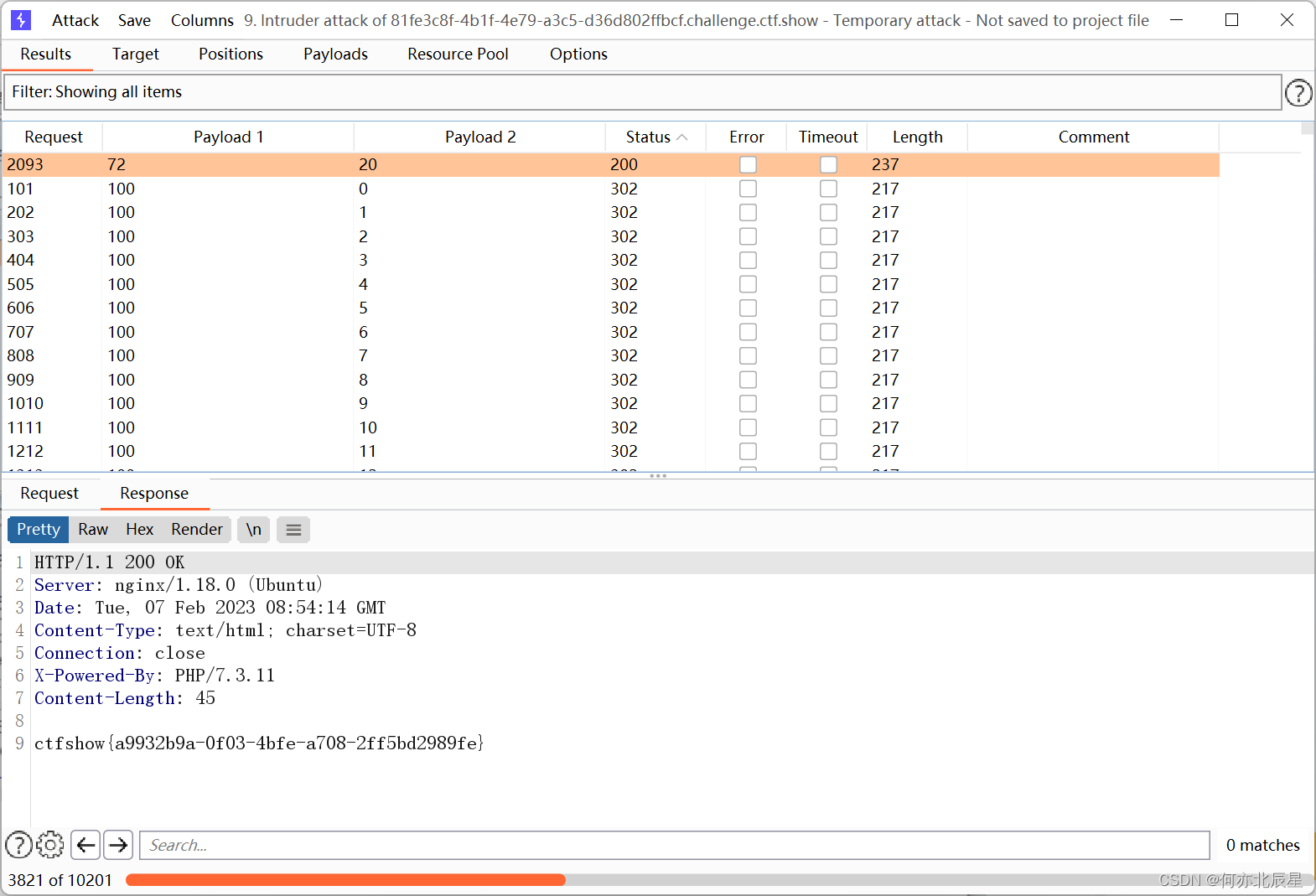 Ctf Show爆破模块练习ctf Makefile Csdn博客 