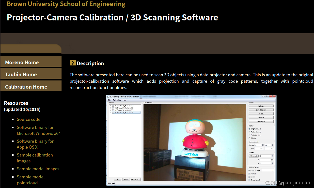 结构光三维重建Projector-Camera Calibration投影仪相机标定_投影仪标定-CSDN博客
