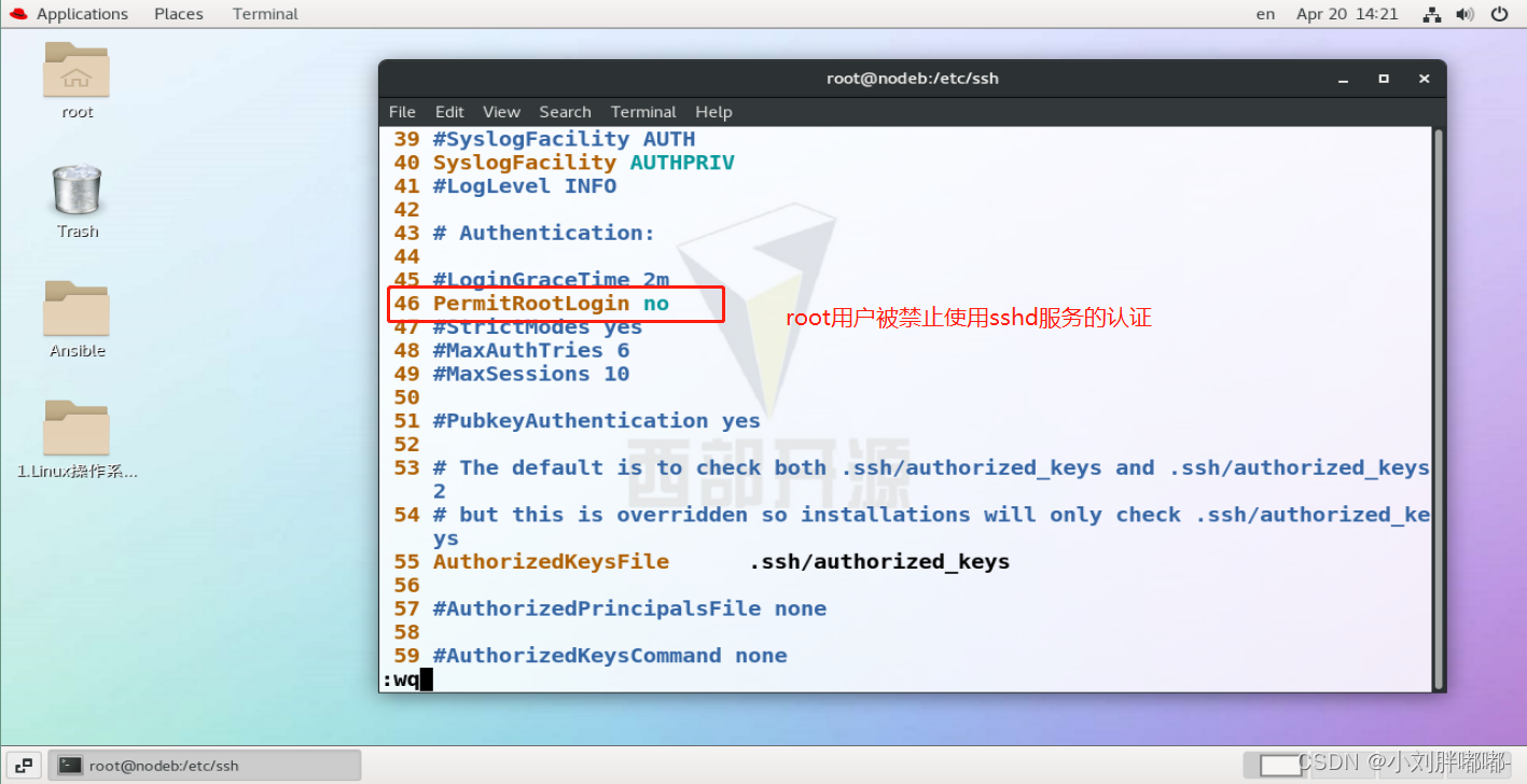 2.2Linux中的远程登录服务_ecdsa key fingerprint is sha256-CSDN博客