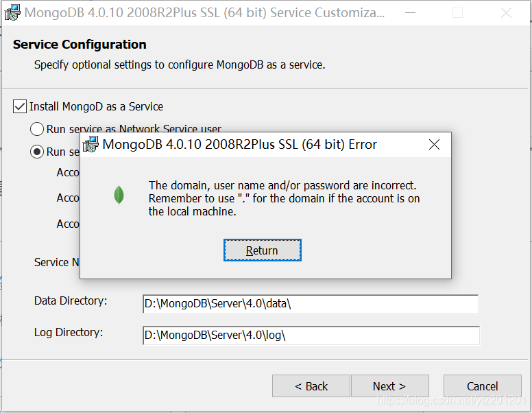 Windows10 安装Mongodb过程_mongodb application is only supported on windows 1-CSDN博客