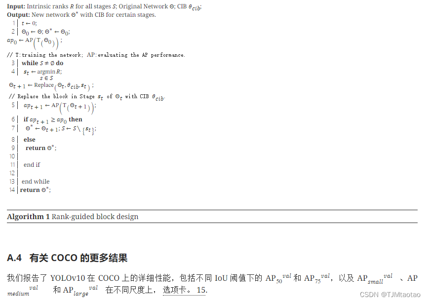 Yolov10：实时端到端目标检测 Yolov10 Real Time End To End Object Detection Csdn博客