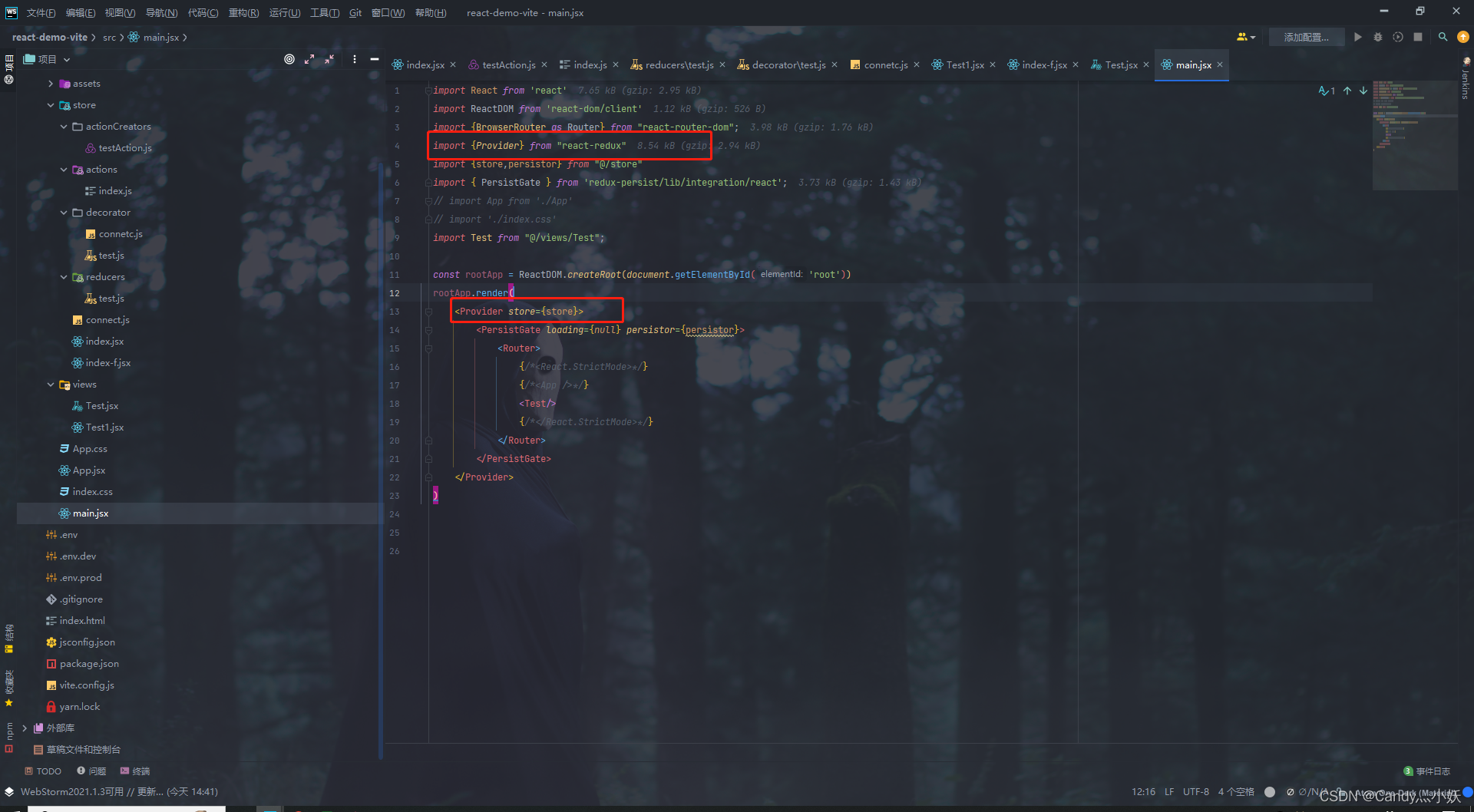 React-Redux使用connect，并封装装饰器_react connect-CSDN博客