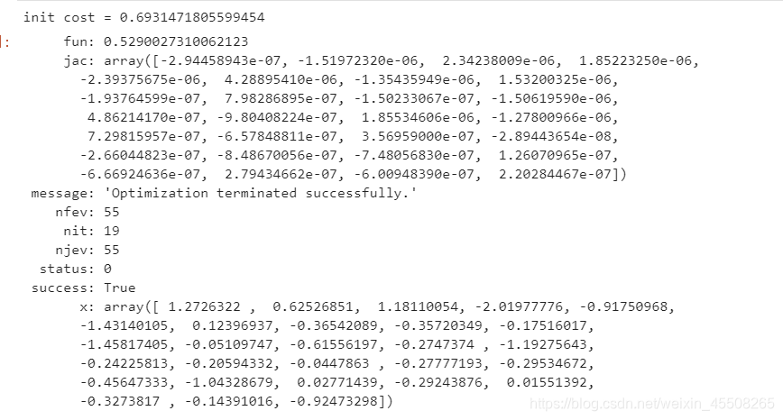 吴恩达机器学习ex2 Logistic Regression (python)_机器学习实验 logistic 学生分类-CSDN博客