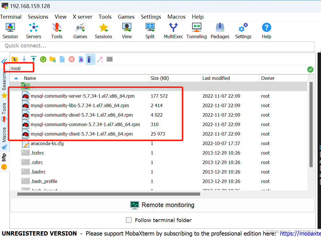 MySQL数据库安装（Linux系统详细安装大全）_linux mysqlclient p安装文件-CSDN博客