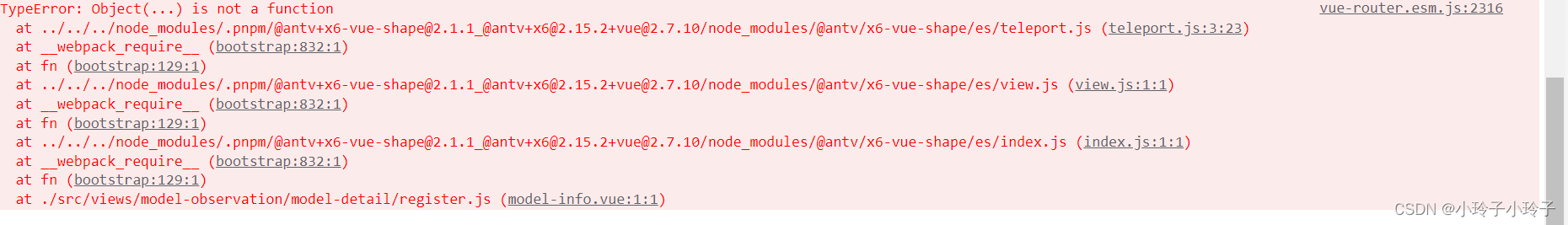 使用antv x6注册vue组件报错，TypeError: Object(...) is not a function (teleport.js:3:23)_antv x6 出现object ...