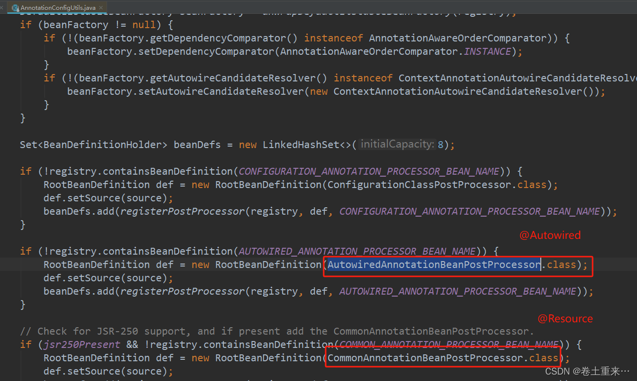 7.@Autowired&@Resource执行顺序_autowired和resource bean加载顺序-CSDN博客
