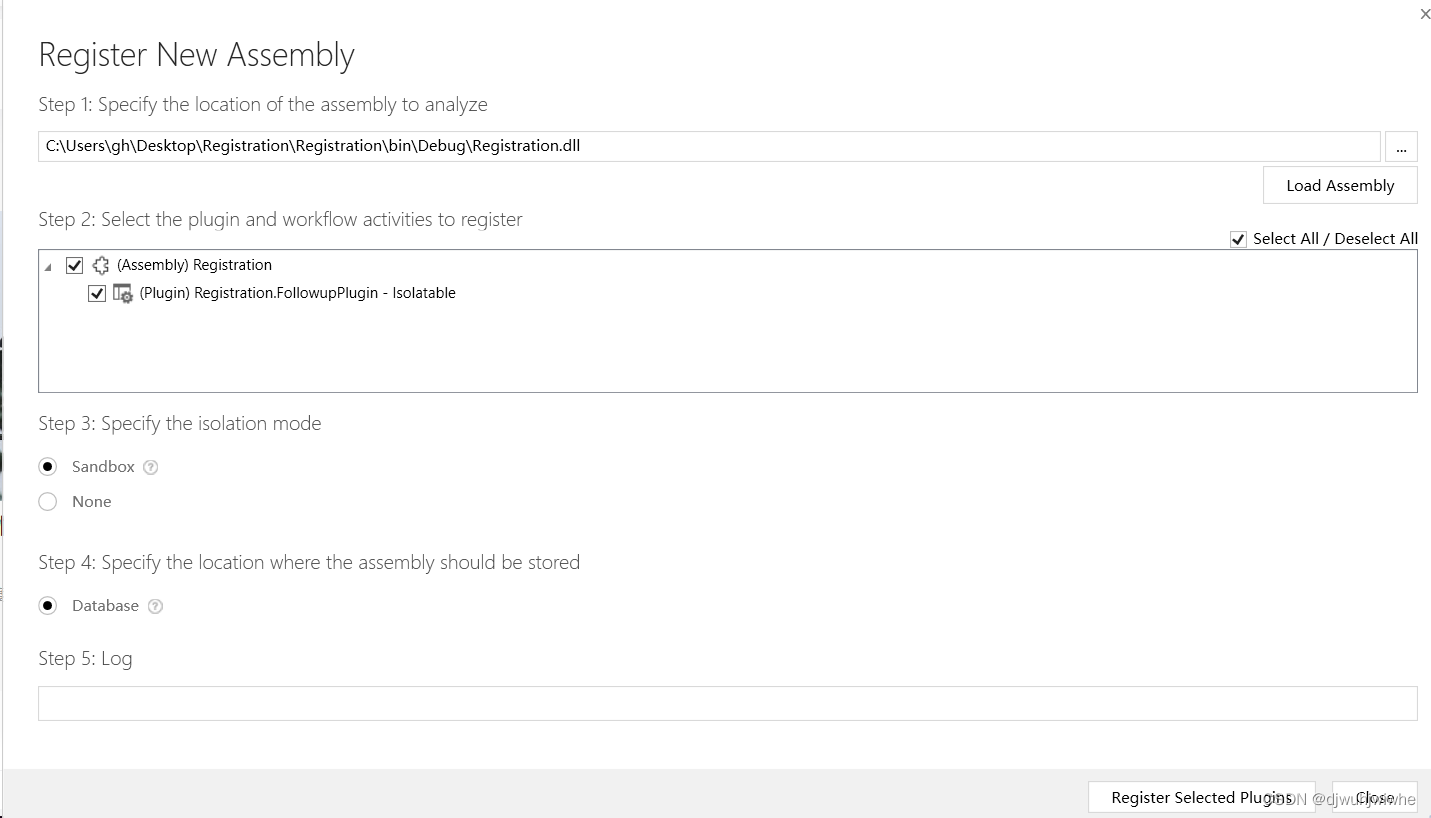使用pluginRegistrationTool注册插件_plugin registration tool-CSDN博客