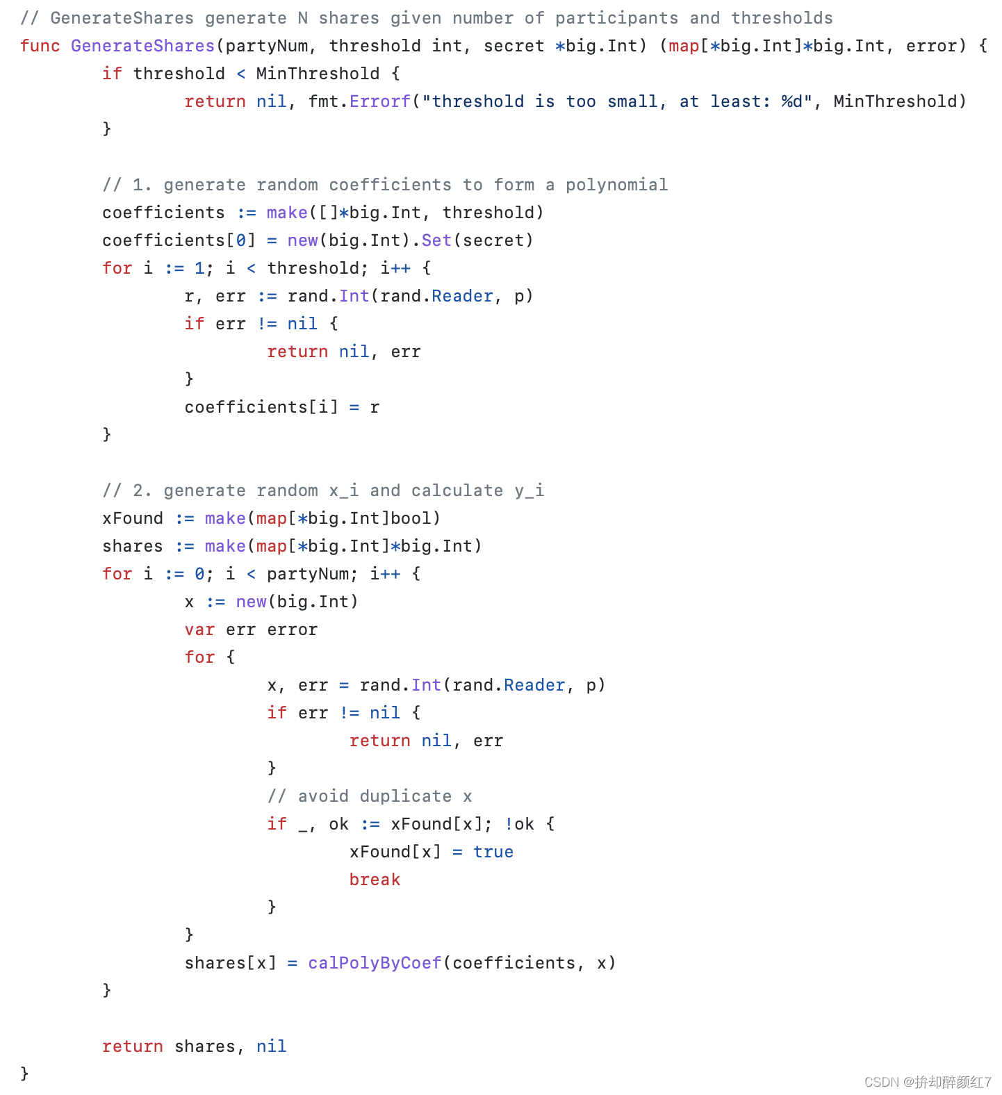 密码学系列-Shamir秘密共享-CSDN博客
