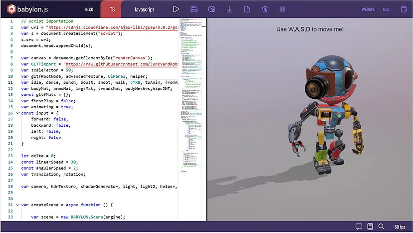 Babylon.js：创意工作者首选WebGL图形引擎_babylonjs ui-CSDN博客