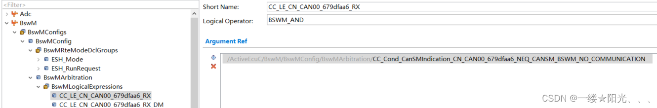 DaVinci Configurator BswM模块配置_davinci configurator生成代码-CSDN博客