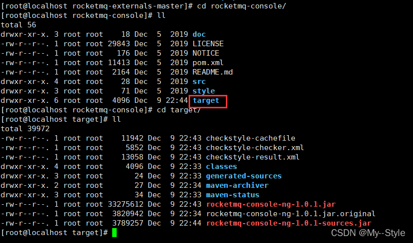 linux安装单机版RocketMq并安装可视化插件_rocketmq-console-ng-1.0.1.jar-CSDN博客
