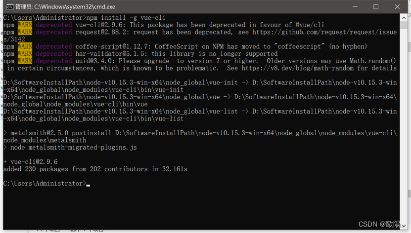 要我怎么教你？还不会使用 Vue-cli 搭建SPA项目吗？-CSDN博客