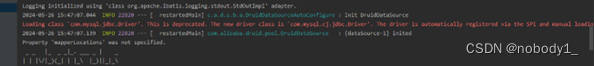 Jdbc连接数据库出现loading Class `commysqljdbcdriver‘ This Is Deprecated问题的解决方法loading Class `com 