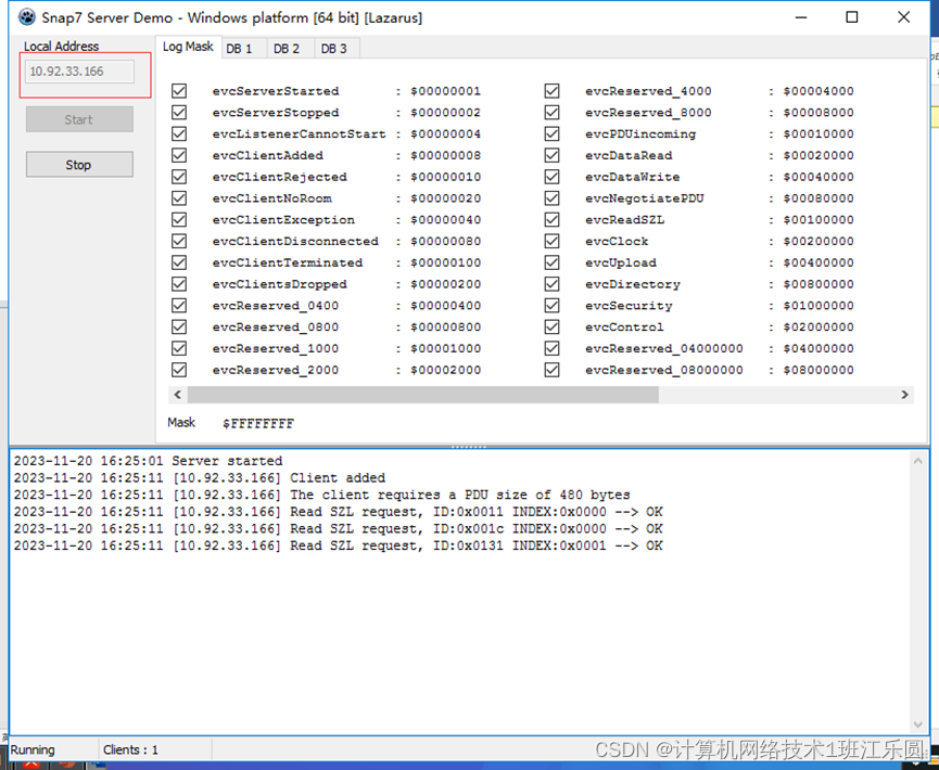 工业互联网安全S7-300系列启停实验_serverdemo.exe-CSDN博客