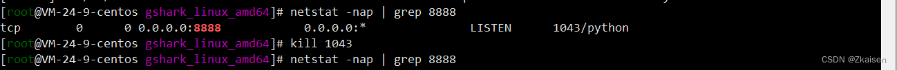Linux解决端口被占用的问题 bind: address already in use_linux bind: address already in use-CSDN博客
