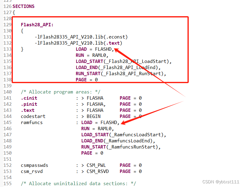 使用DSP28335内部的flash进行参数的存储、修改功能_28335片内flash-CSDN博客
