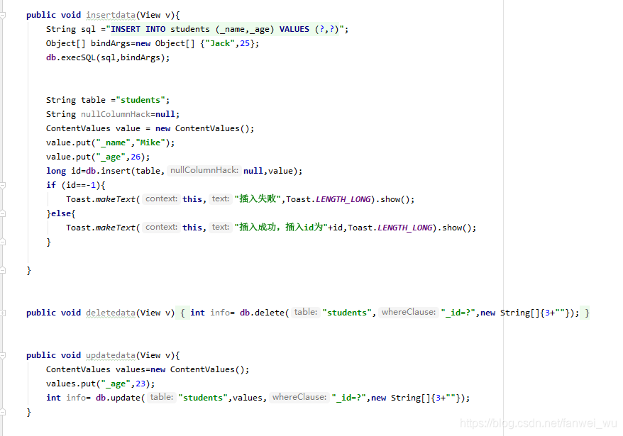 Android Sqlite 辅助类 Sqliteopenhelper 类实现android提供操作sqlite数据库的助手类是 Csdn博客