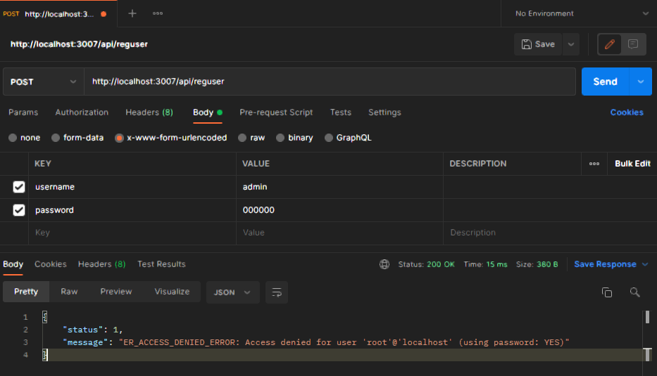 报错“ER_ACCESS_DENIED_ERROR: Access denied for user ‘root‘@‘localhost‘ (using password: YES)“之解决 ...