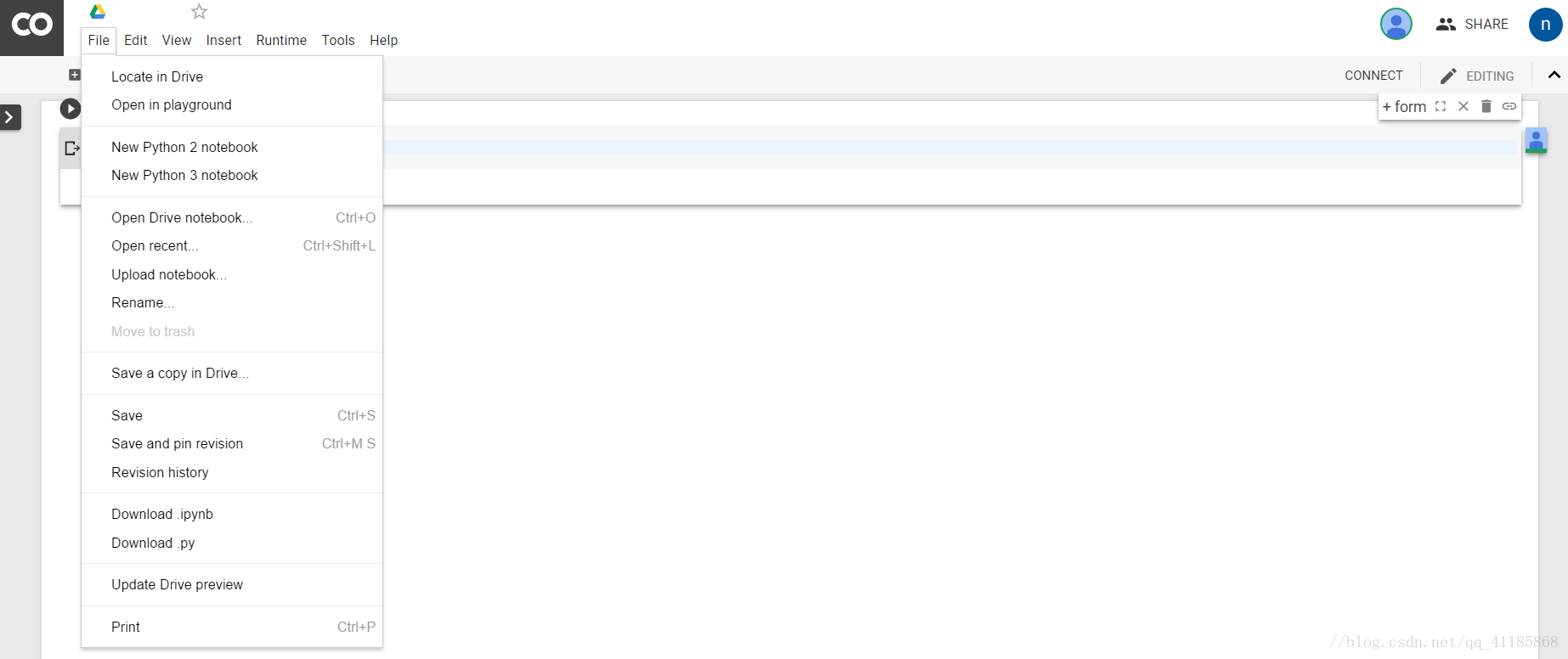 Colaboratory：手把手教你使用Google免费的云端IDE进行深度学习(免费的GPU加速)的详细攻略_google coable-CSDN博客