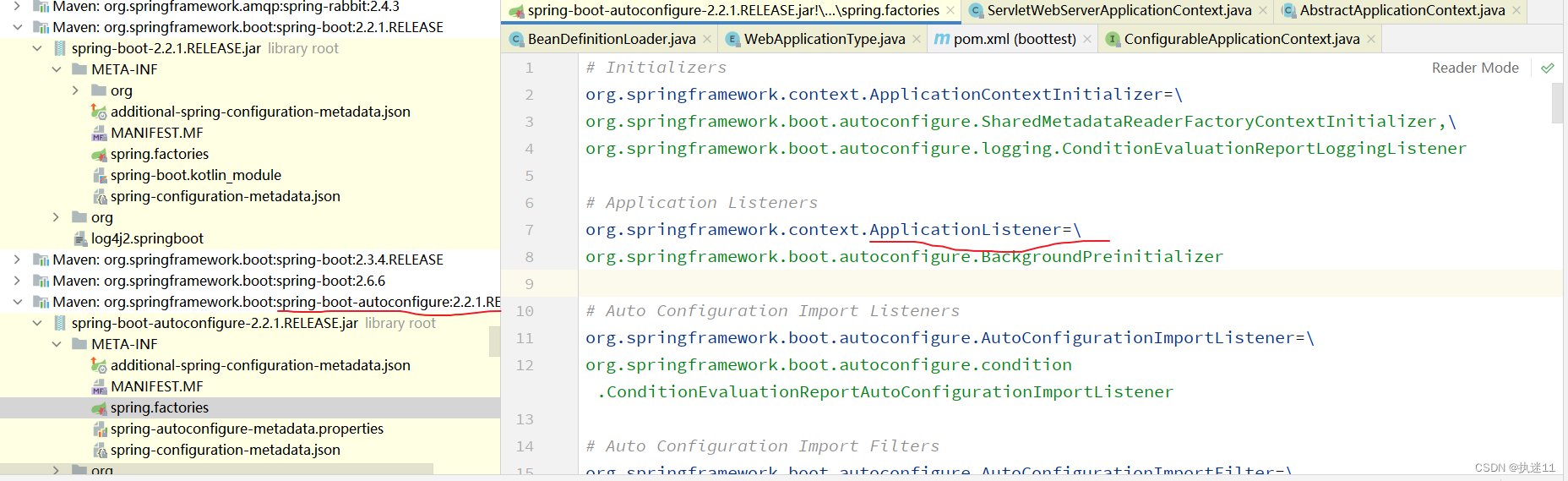 SpringBoot启动流程中的Initializer和Listeners_springbootinitializer-CSDN博客