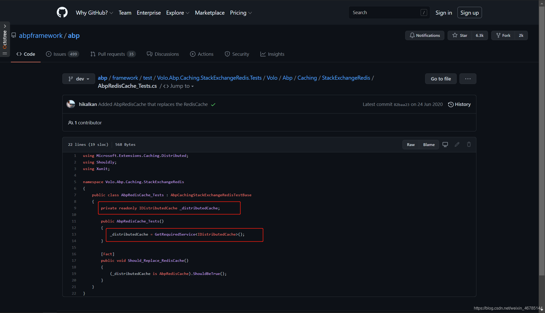 ABP 源码分析之 Redis Cache 模块_abp.rediscache-CSDN博客