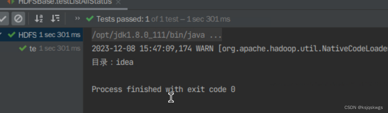 HDFS Java API基本操作实验_hdfs java api编程实践-CSDN博客