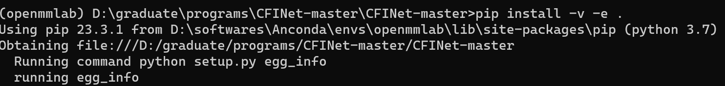 CFINet模型调试记录-CSDN博客