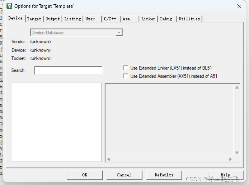keil UV5已安装正常使用，移动安装包位置后，device空白的恢复方法_keil5中device里什么都没有-CSDN博客