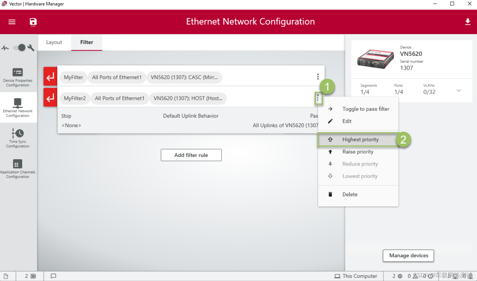 Vector-常用CAN工具 - VN5000接口以太网包过滤_vn5611-CSDN博客