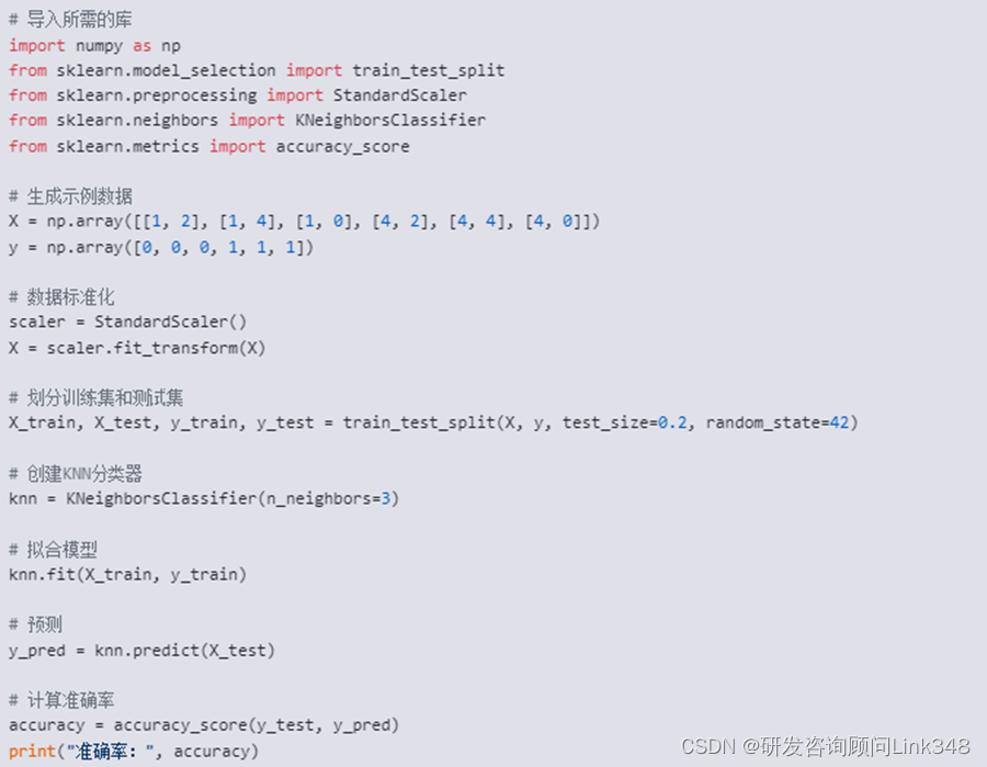 KNN算法详解：原理、sklearn实现与参数调优-CSDN博客