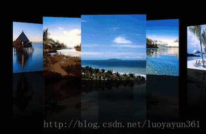 QML实现酷炫的 Cover Flow 效果（PathView）_qml 炫酷界面源码-CSDN博客