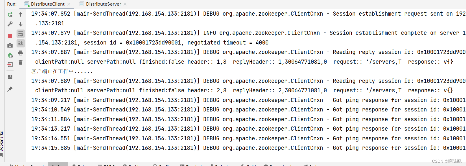 zookeeper+Springboot实现服务器动态上下线监听_springboot nacos监听服务上下线-CSDN博客