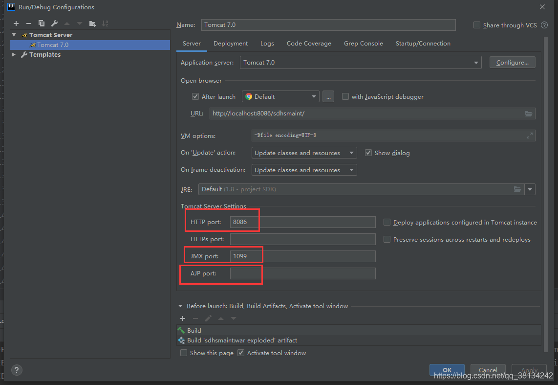 【Tomcat】 # 启动tomcat出现 Unable to open debugger port (127.0.0.1:53104): java.net.SocketException ...