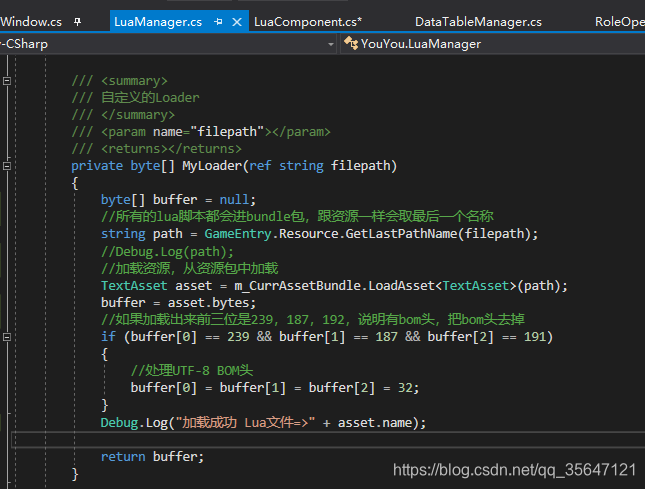 资源管理（18）从AssetBundle中加载xLua脚本启动xLua框架_xlua assetbundle.load-CSDN博客