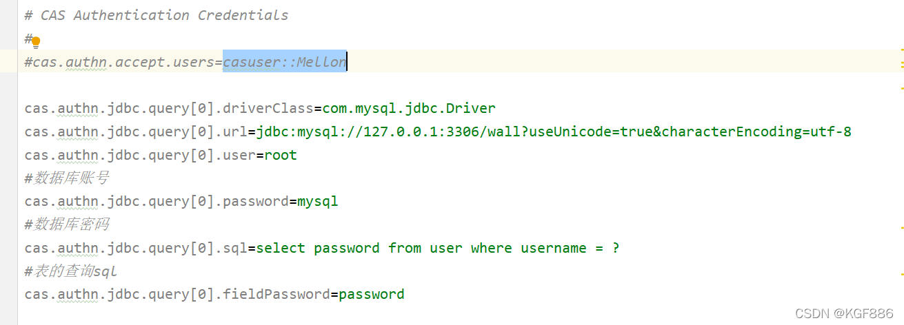 CAS服务（5.3）使用mysql验证_maven_KGF886-魔乐社区