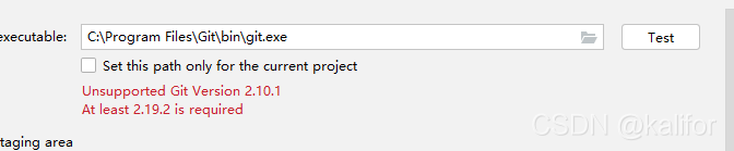IDEA2021.2遇到的坑 - 1_idea vsc git版本 2.9.0 不受支持 至少需要2.19.2-CSDN博客