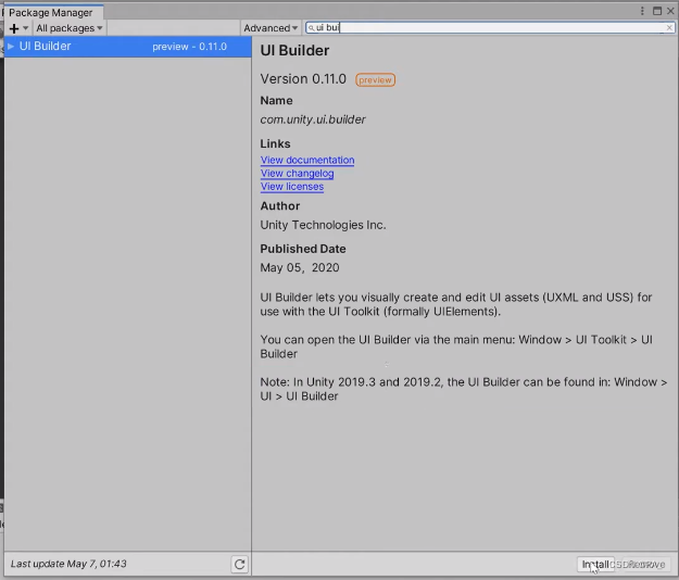 【unity】UI Builder/UI Element使用实例_uibuilder 制作编辑器教程 示例-CSDN博客