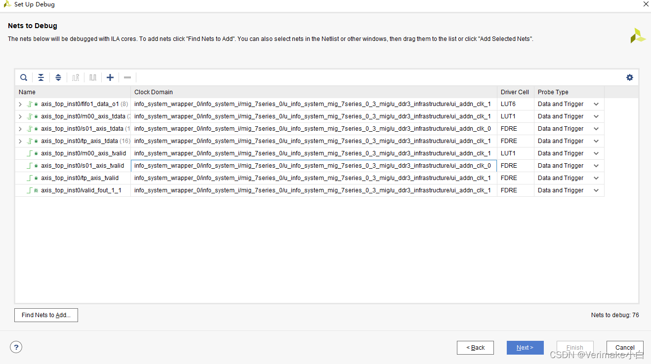 Vivado2019.1调试（Mark Debug+Set Up Debug）（补充详细版）_vivado set up debug里面找不到端口-CSDN博客