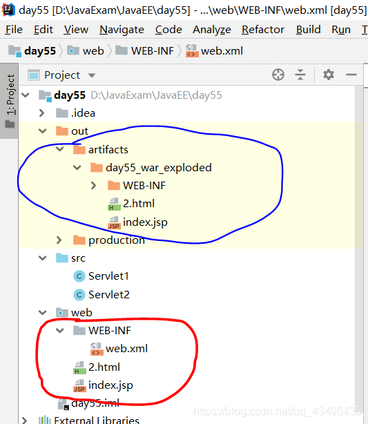 用IDEA实现EE服务器项目时，资源部署出问题_jrebel enabled for project joolun-auth. redeploy p-CSDN博客