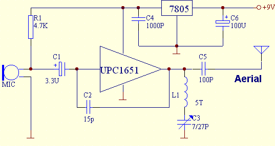 一个电子专业相关的有趣网站:10电子初学者简单电路_upc1651fm放大电路-CSDN博客