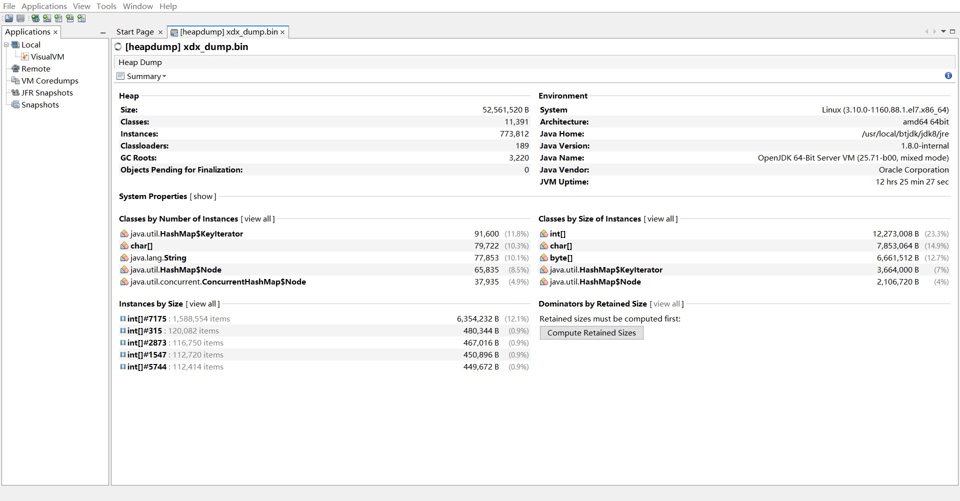 JVM线上导出Dump文件到VisualVM排查问题_jmap 导出dump及问题排查-CSDN博客
