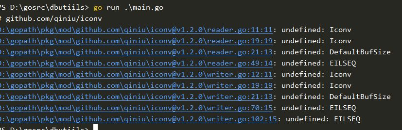 golang使用iconv报undefined: XXX的问题处理_iconv-go:undefined: newconverter-CSDN博客