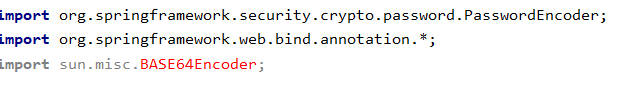 import sun.misc.BASE64Encoder 报错_import sun.misc.base64encoder;-CSDN博客