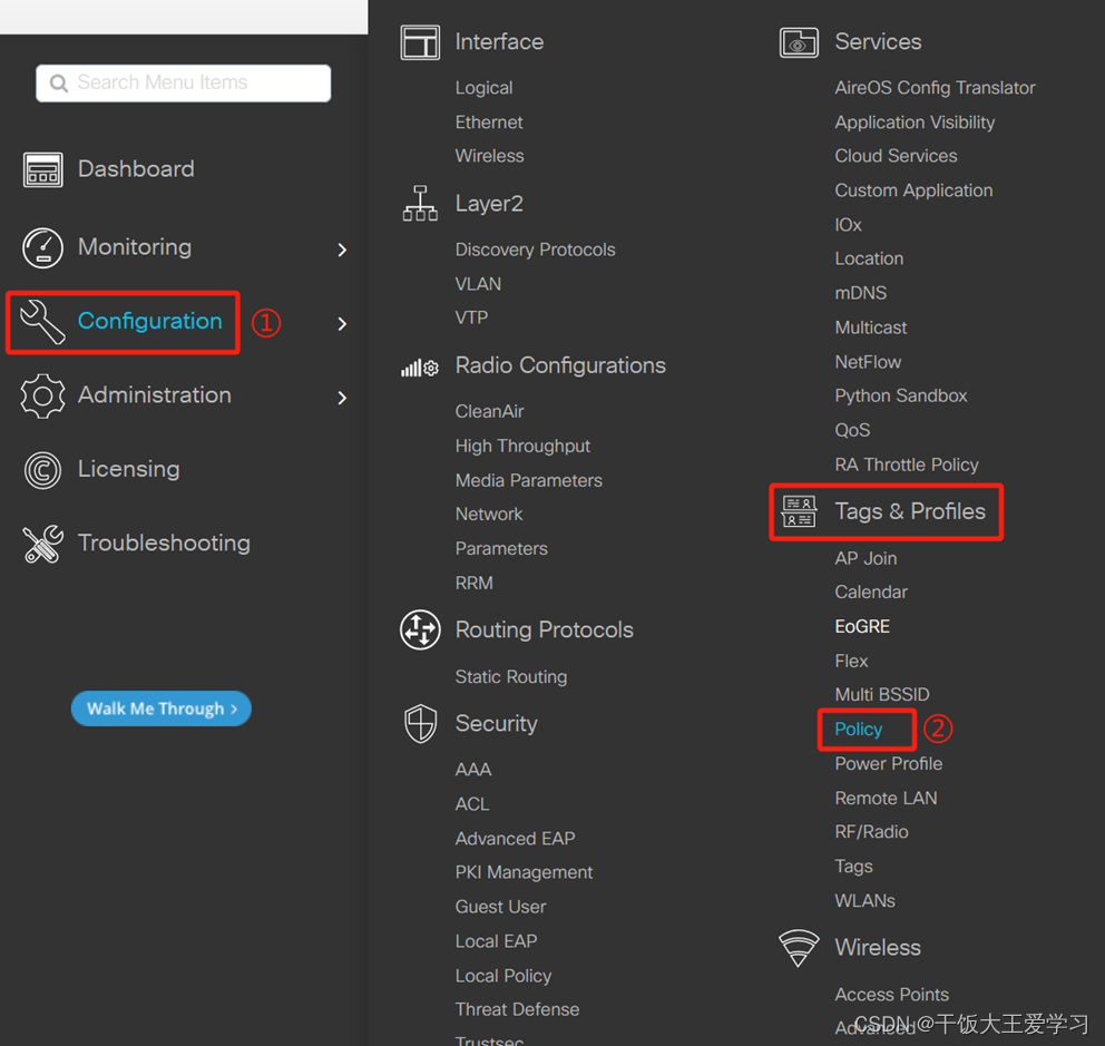 Cisco Catalyst 9800 wireless Controller配置操作指引_思科无线控制器配置手册-CSDN博客