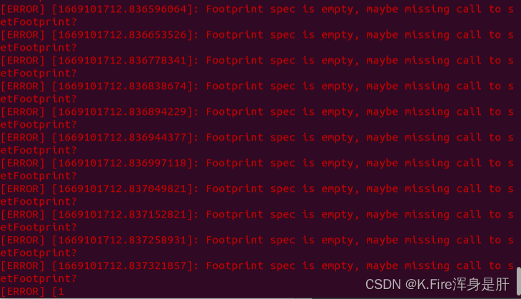 【问题解决】 Extrapolation Error: Lookup would require extrapolation -0.044000000s into the future-CSDN博客