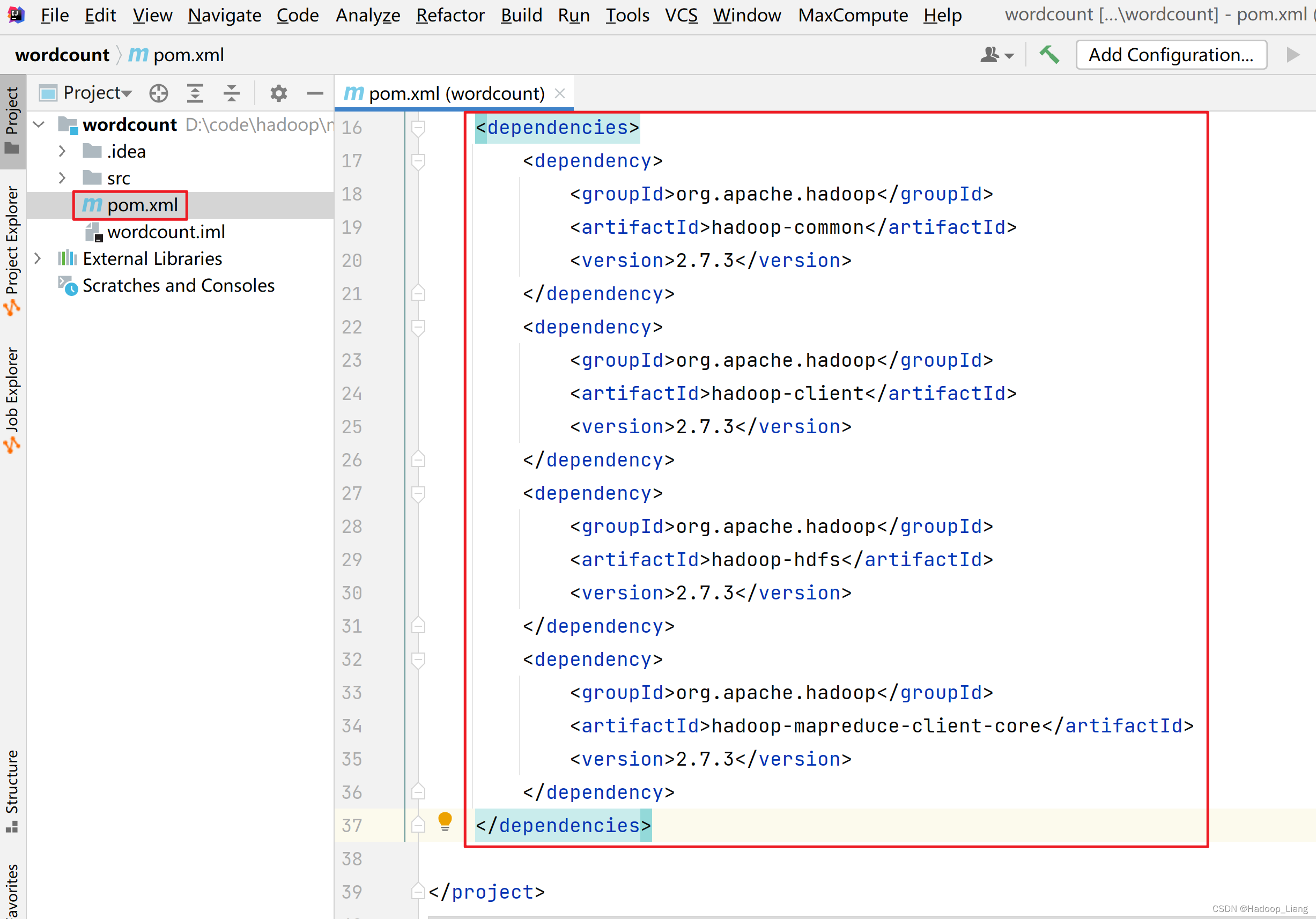 Mapreduce Wordcount程序实践(idea版)idea Mapreduce Csdn博客