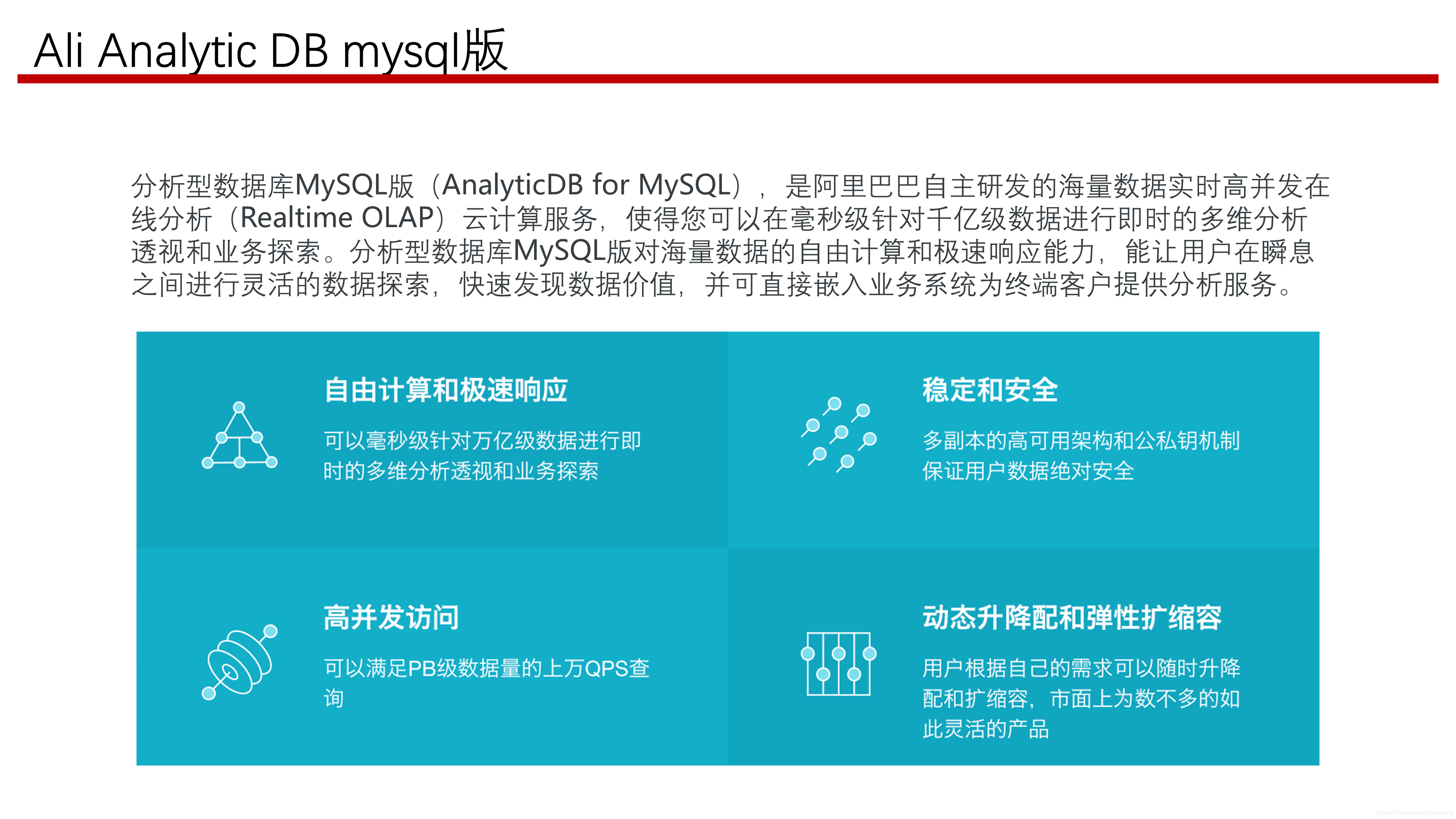 分析型数据库analytic Db概述 Csdn博客 
