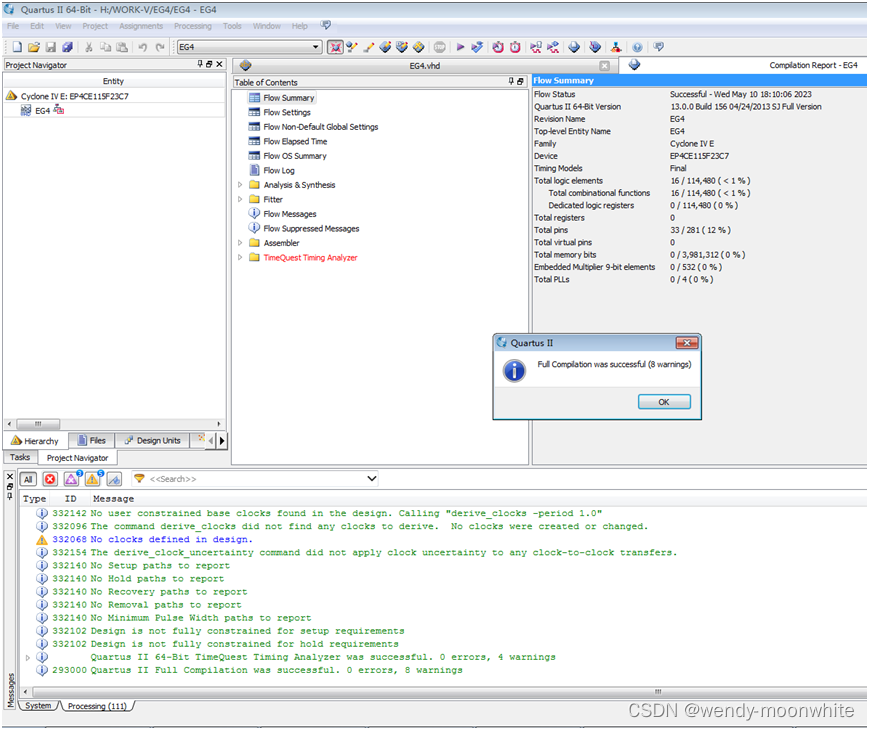 VHDL5：VHDL实现比较器并仿真_vhdl仿真示例-CSDN博客