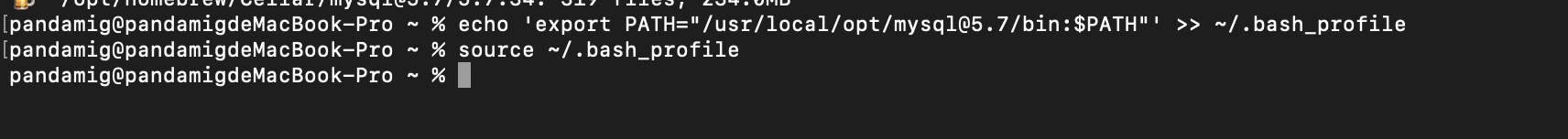 mac通过brew安装配置MySql_mysql_pandamig-GitCode 开源社区